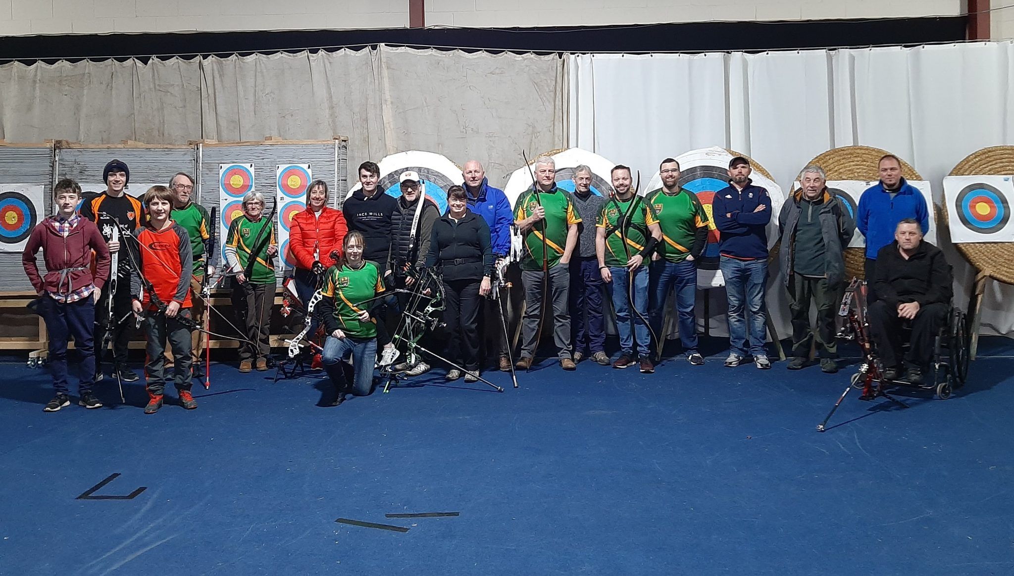 Olympic archer opens winter archery range in Keswick - Keswick Ministries