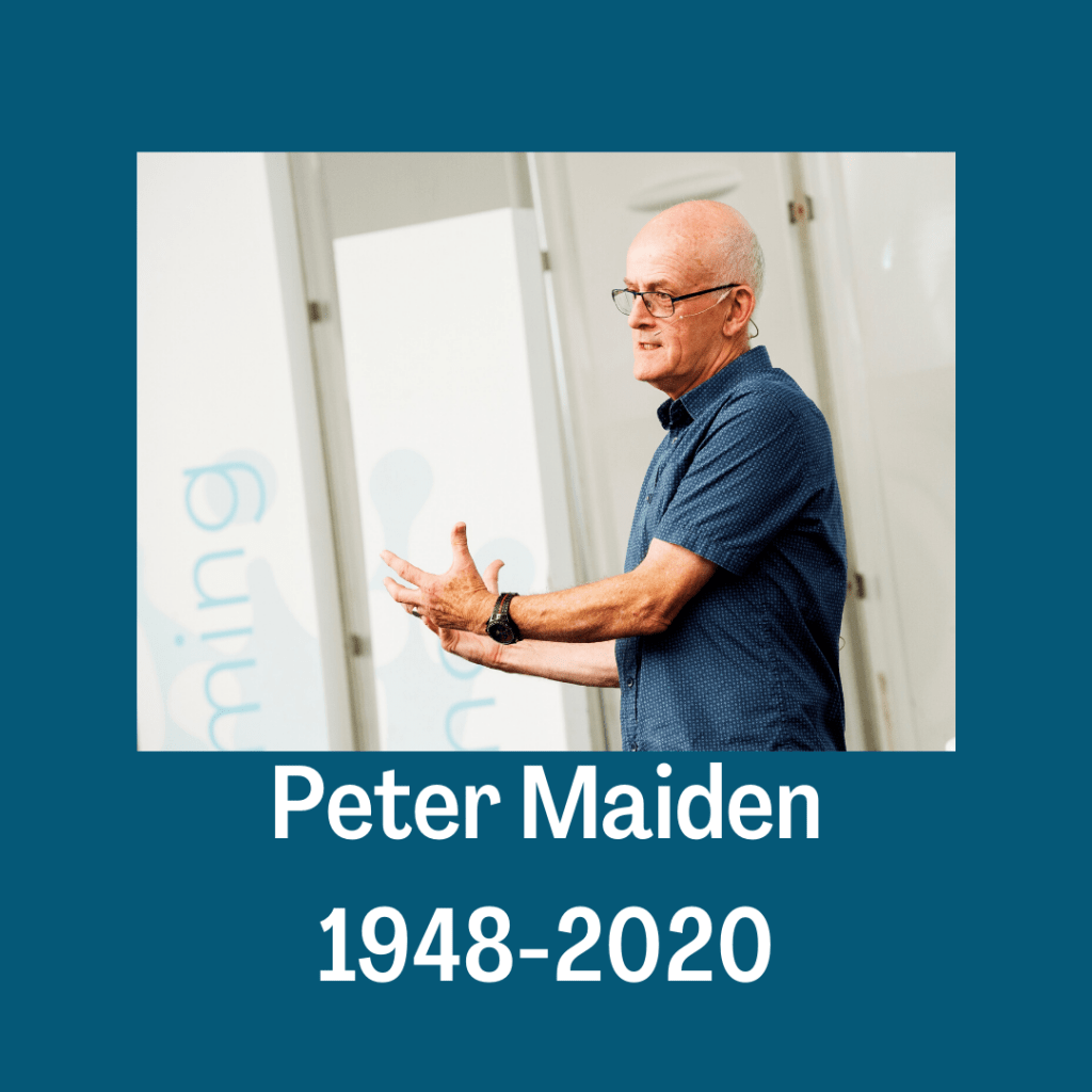 A tribute to Peter Maiden - Keswick Ministries